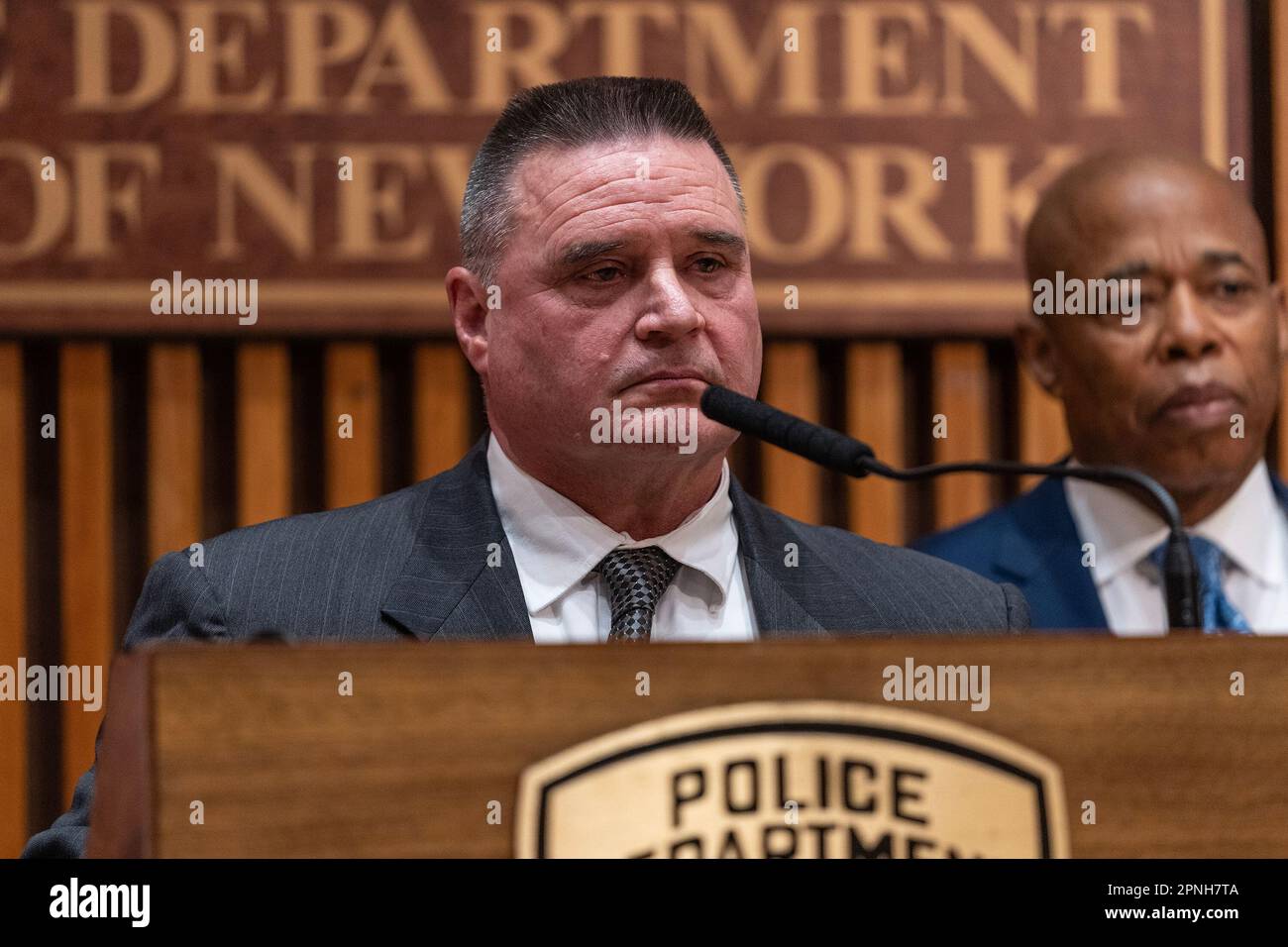 New York, New York, USA. 18th Apr, 2023. Chief of detectives James ...