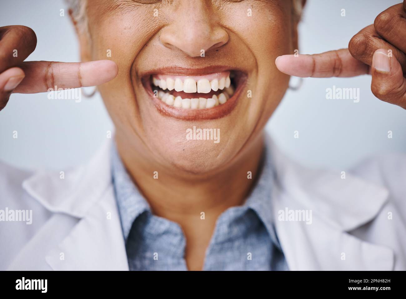 Happy elderly denture hi-res stock photography and images - Alamy