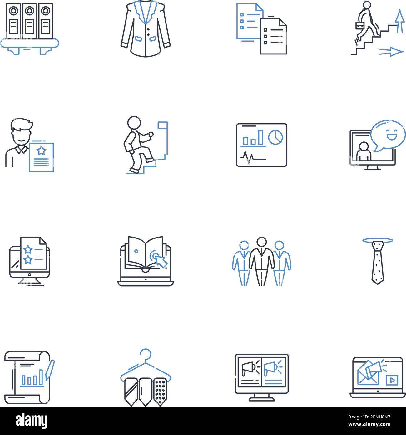 Workplace diversity line icons collection. Inclusion, Equity ...
