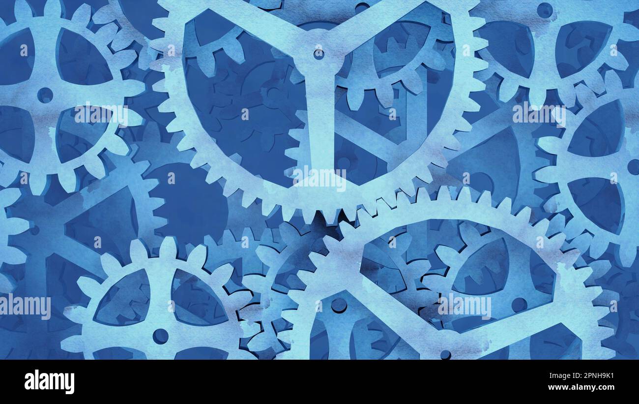 Abstract digital gears wheel technology background Stock Photo - Alamy Abstract digital gears wheel technology background Stock Photo - Alamy