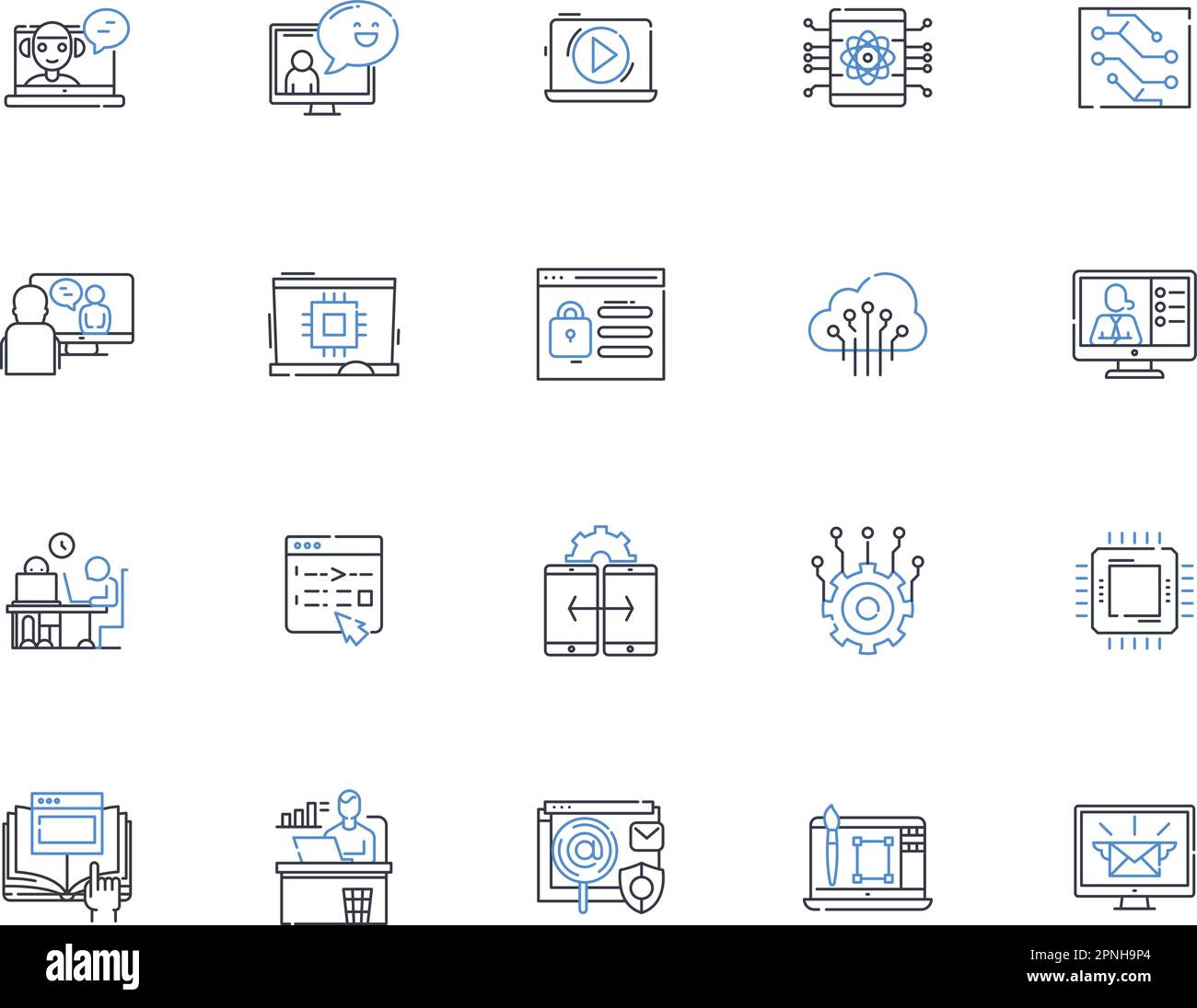 Focused web Stock Vector Images - Alamy