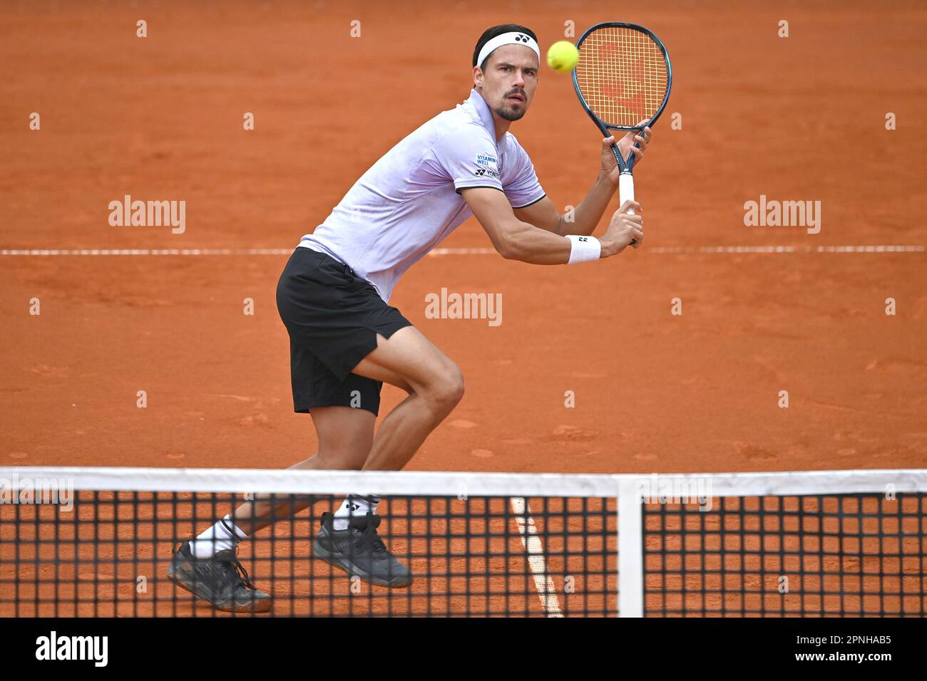 Munich. 19th Apr, 2023. Daniel ALTMAIER (GER), action, single action ...