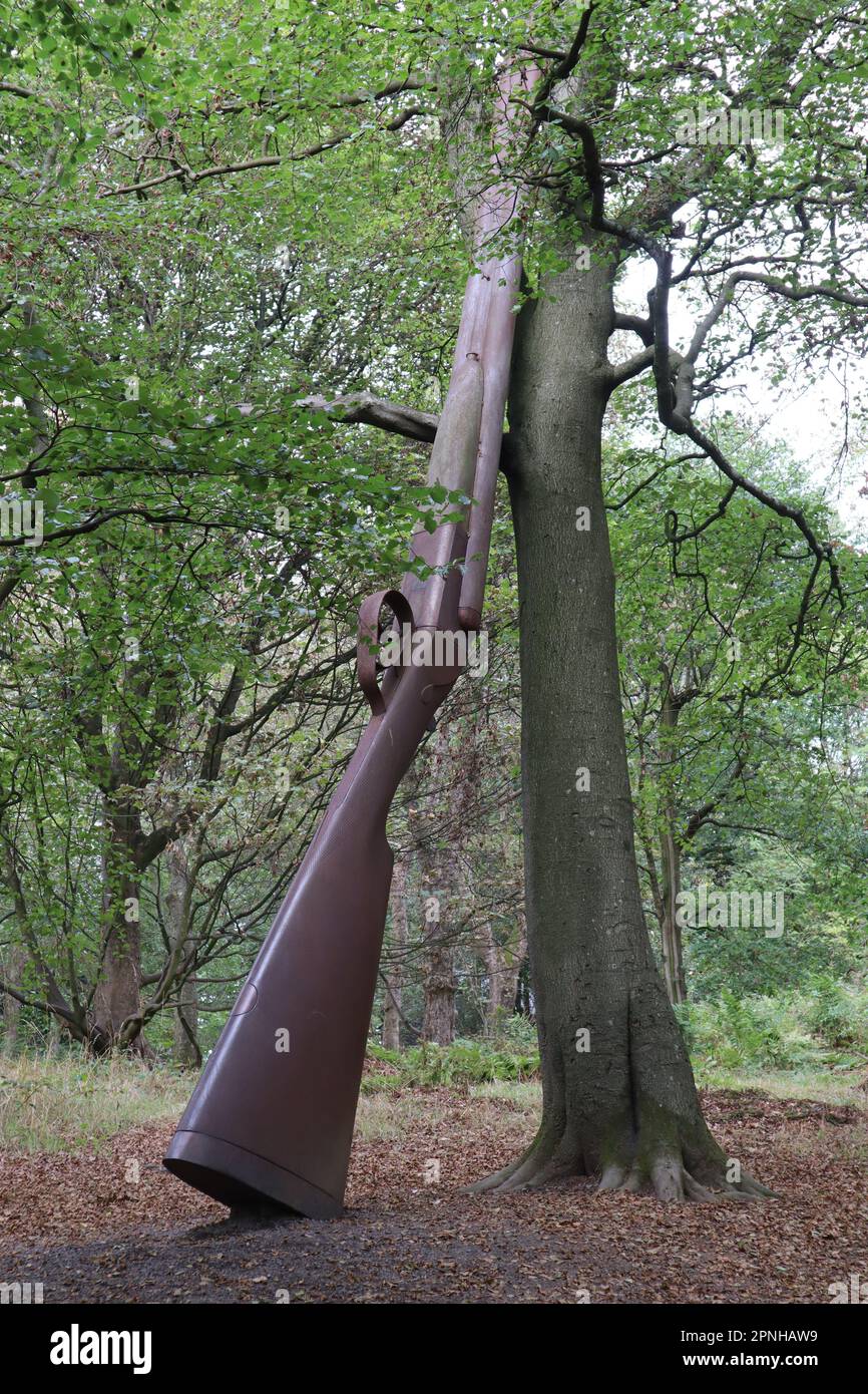 Jupiter artland contemporary sculpture park hi-res stock photography ...