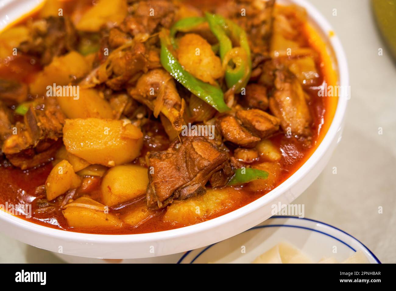 Xinjiang large plate chicken hi-res stock photography and images - Alamy