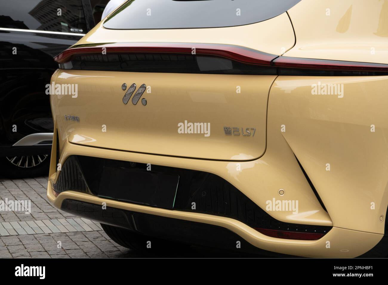 SHANGHAI, CHINA - APRIL 19, 2023 - A brand car promotion event jointly ...