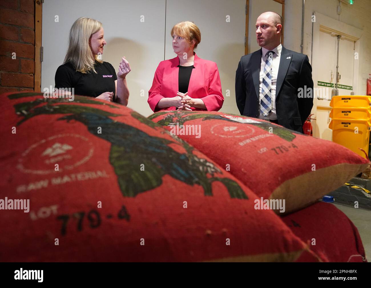 Deputy First Minister Shona Robison and Wellbeing Economy Secretary ...