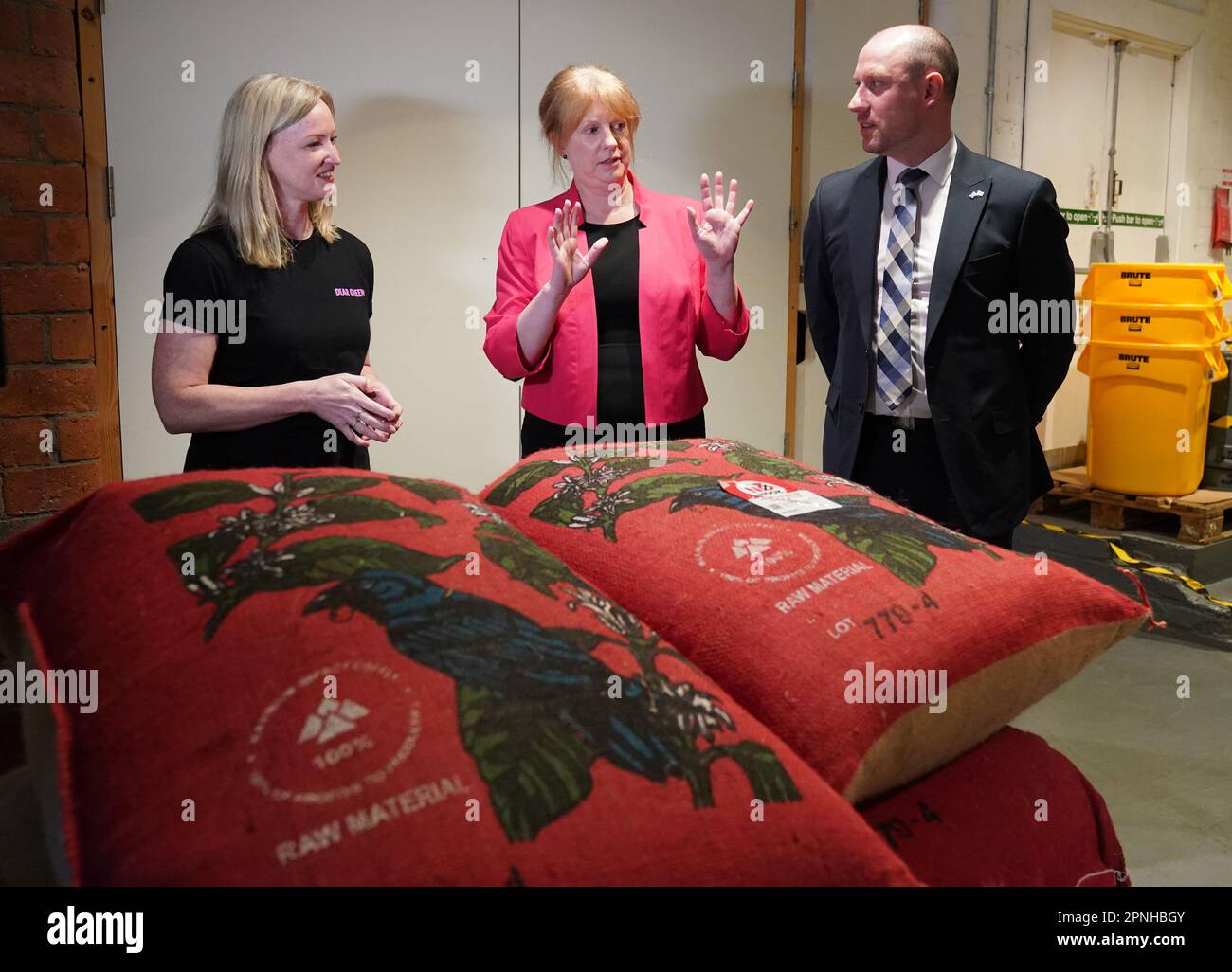 Deputy First Minister Shona Robison and Wellbeing Economy Secretary ...