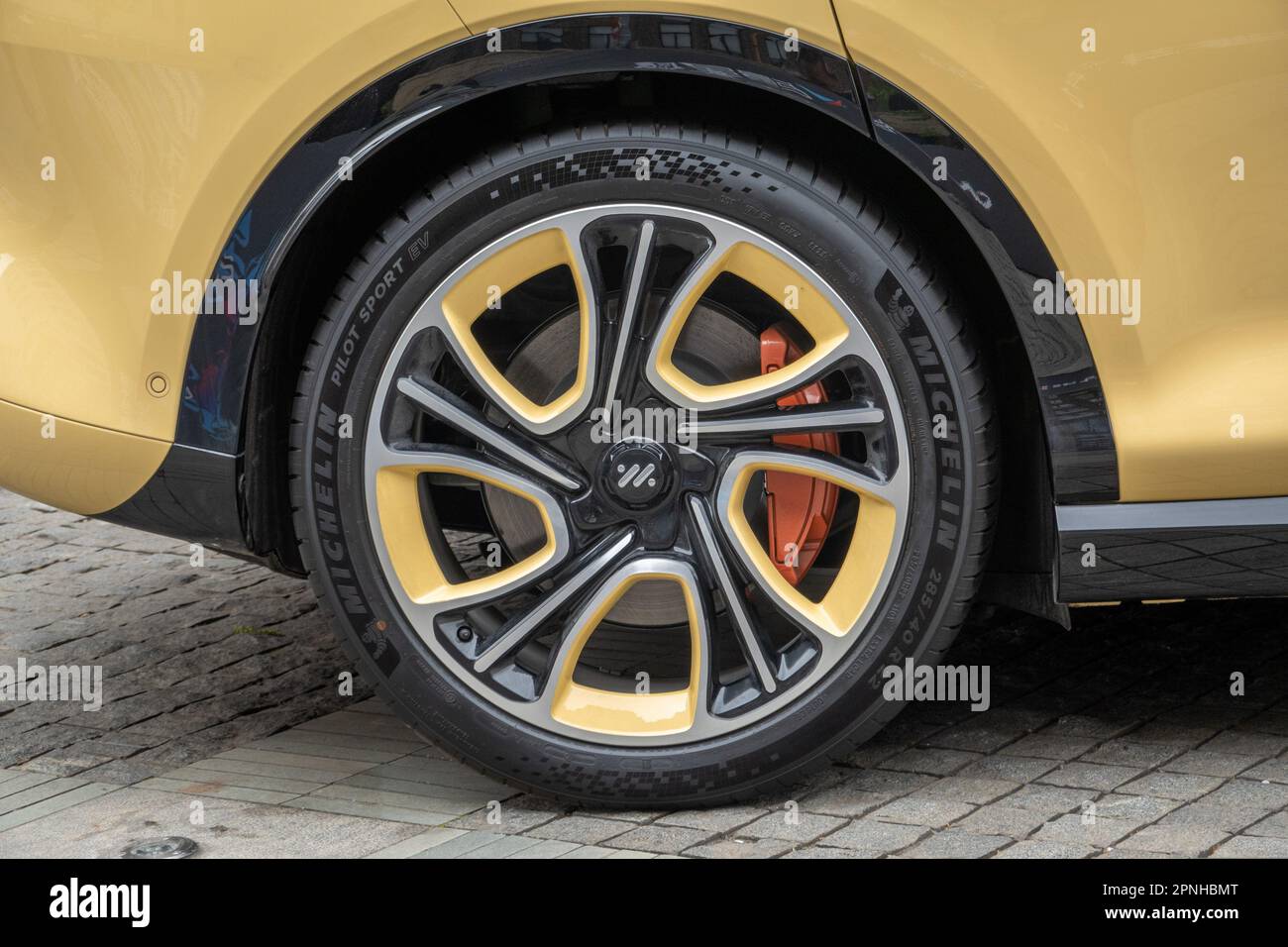 SHANGHAI, CHINA - APRIL 19, 2023 - A brand car promotion event jointly ...