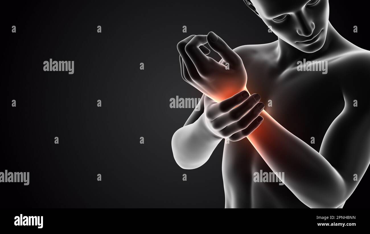 Human having pain in wrist Stock Photo - Alamy