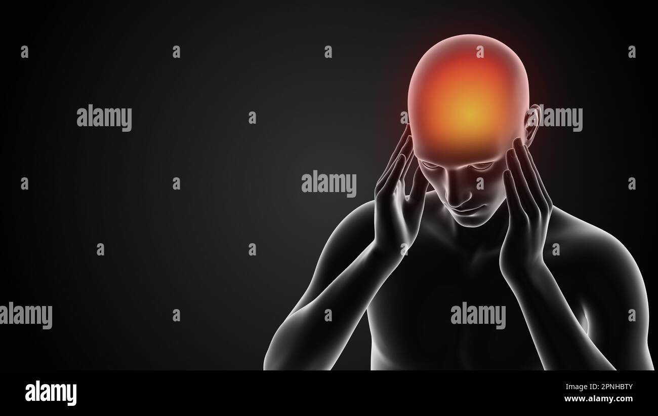 Human having pain in head hi-res stock photography and images - Alamy