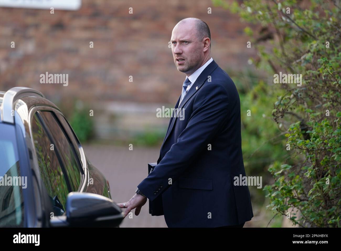 Wellbeing Economy Secretary Neil Gray during a visit to sustainable ...
