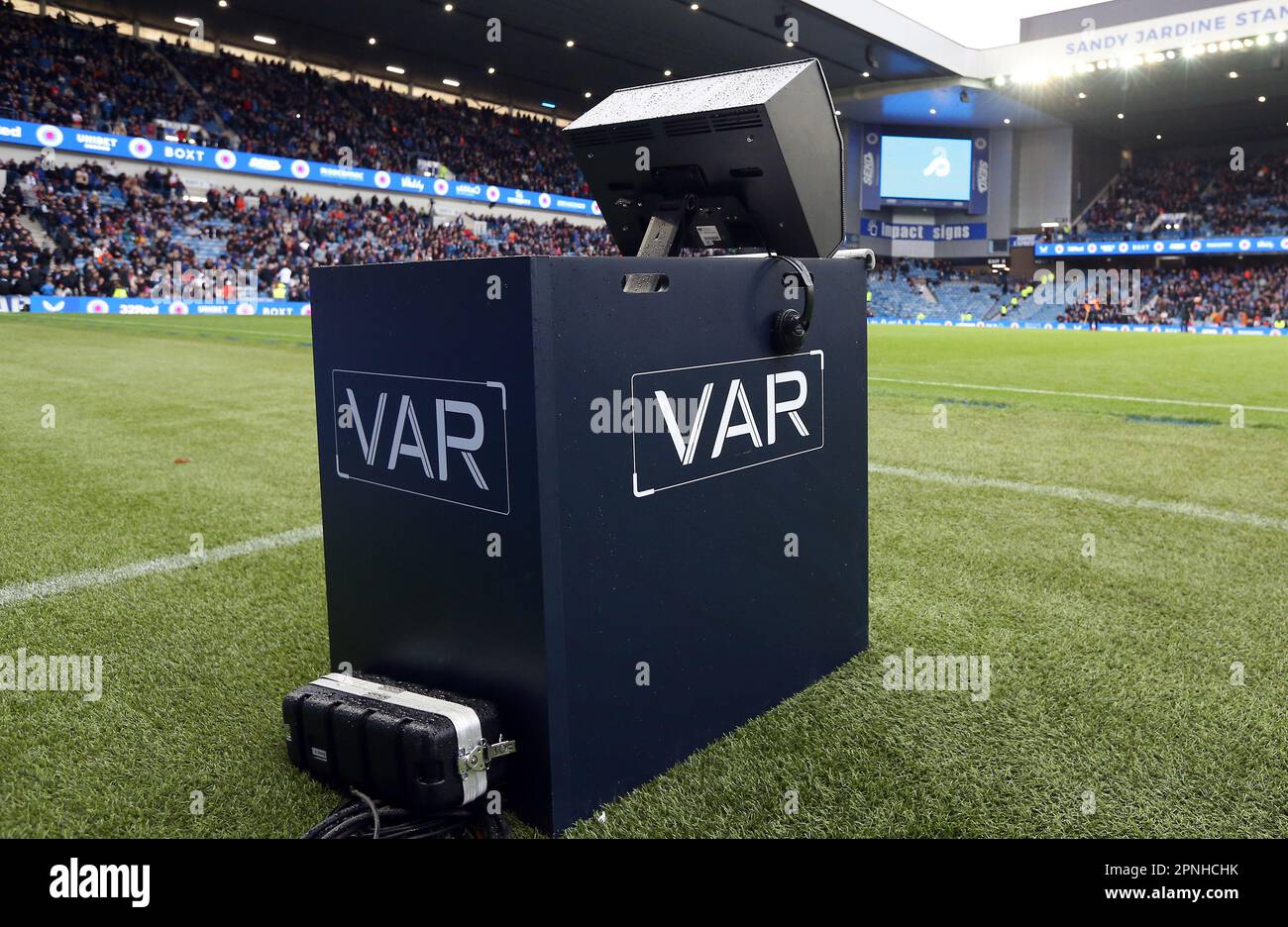 File photo dated 22-10-2022 of the VAR system. The use of VAR continues ...