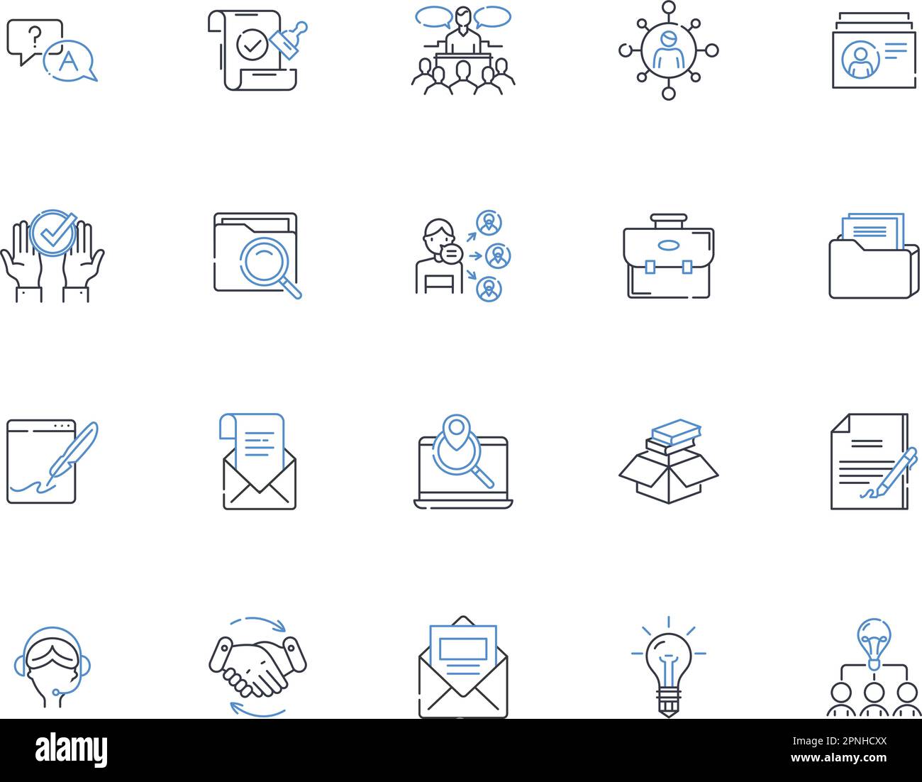 Proprietary tech line icons collection. Exclusive, Patented, Closed ...