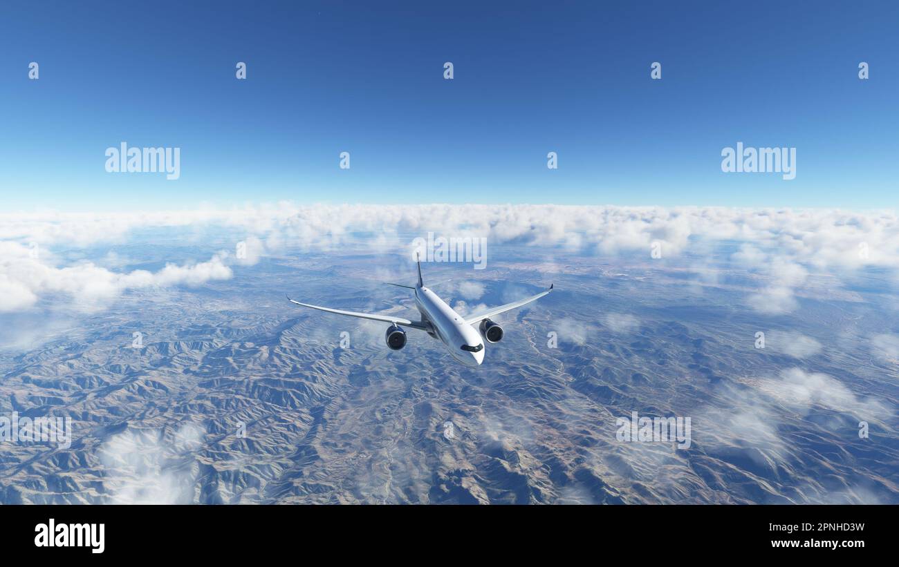 Microsoft Flight Simulator 2020 Stock Photo - Alamy
