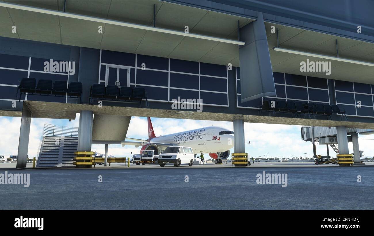 Microsoft Flight Simulator 2020 Stock Photo - Alamy