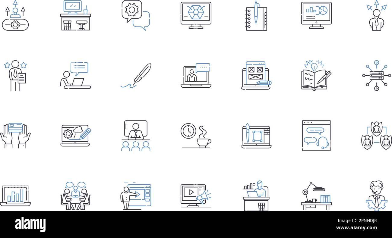 Busy workflow Stock Vector Images - Alamy