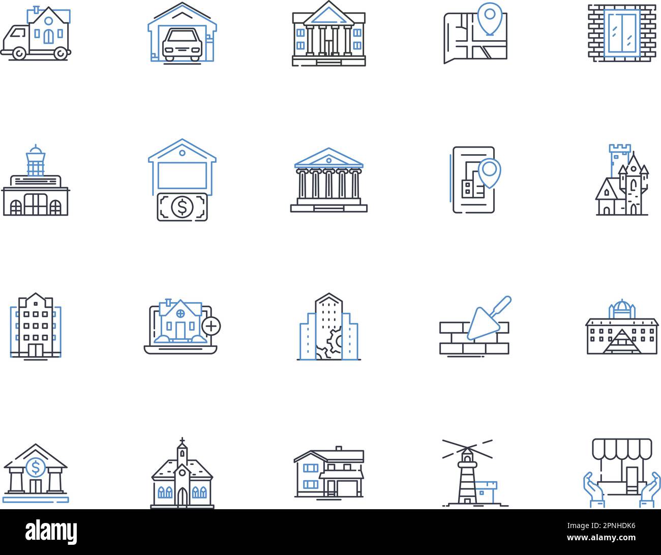 Wealth building line icons collection. Investment, Assets, Compound ... Wealth building line icons collection. Investment, Assets, Compound ...