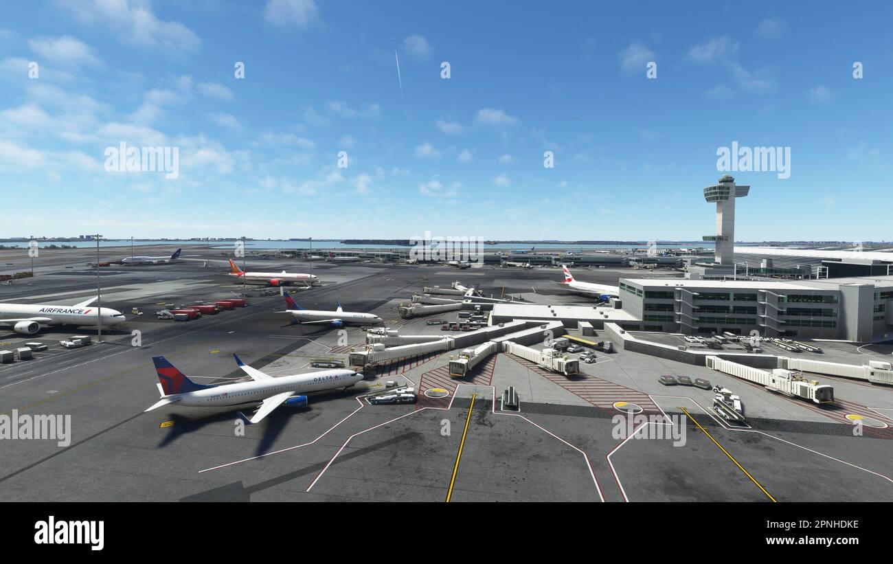 Microsoft Flight Simulator 2020 Stock Photo - Alamy