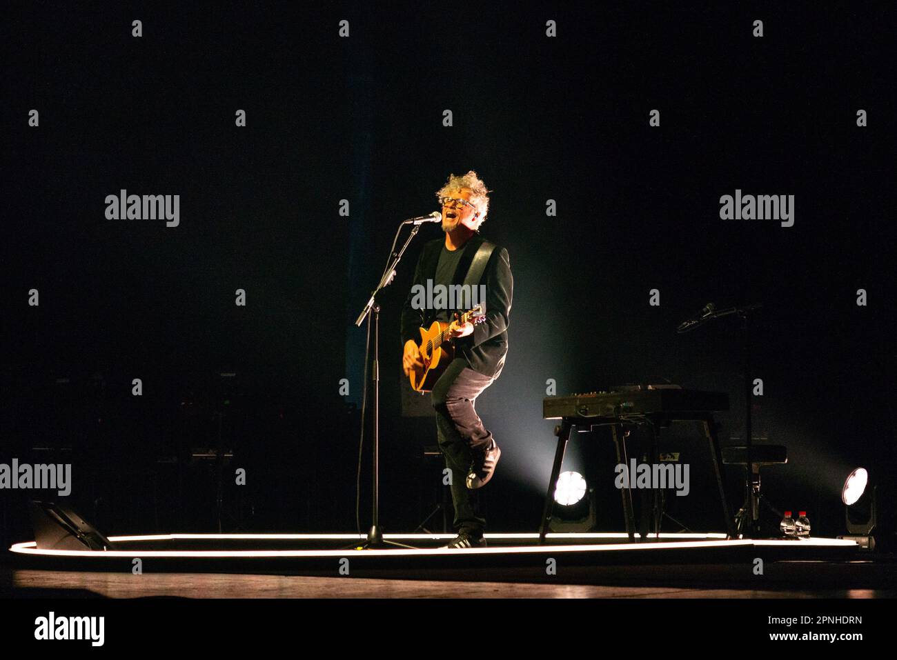 Niccolo' Fabi performing live during the Italian singer Music Concert ...