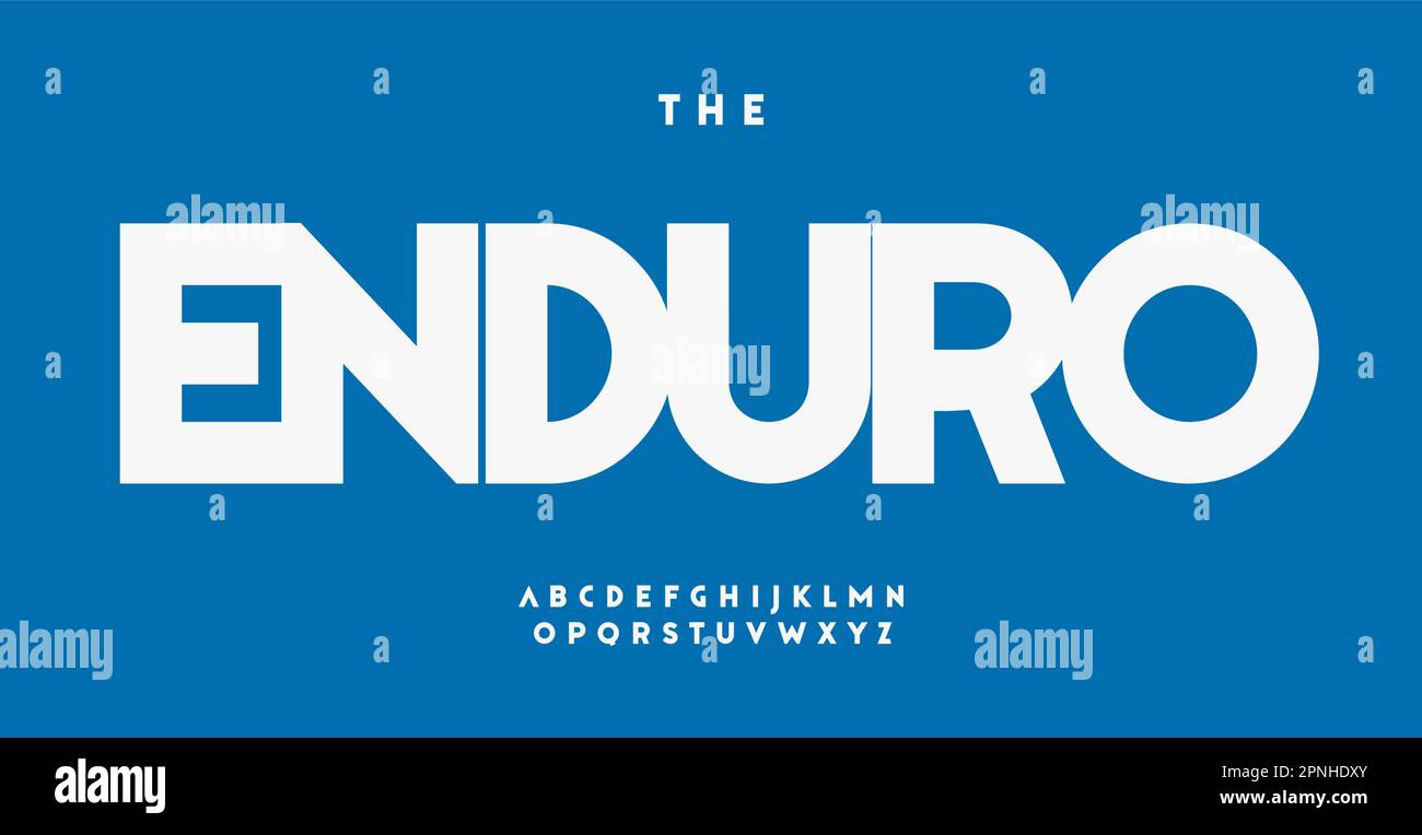 Simple Bold Fonts Alphabet