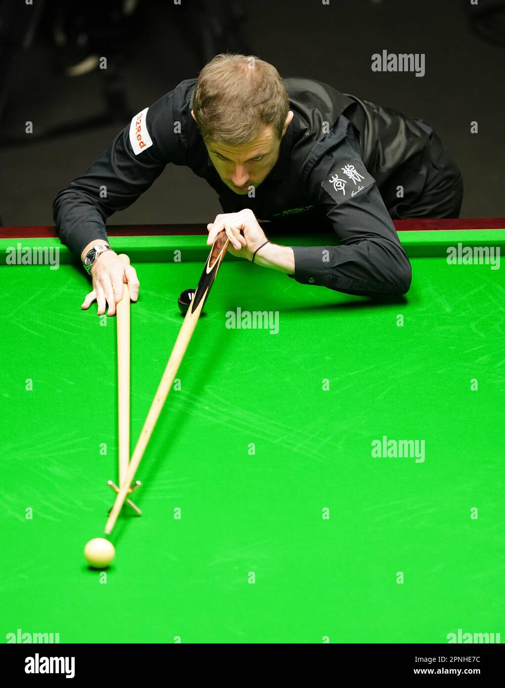 Jack Lisowski during his match with Noppon Saengkham during day five of ...