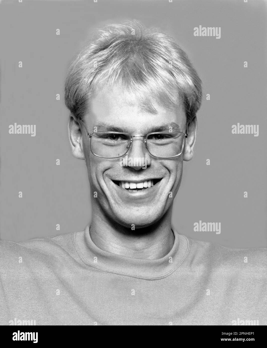 THOMAS BLOMQVIST Swedish track and field athlete Stock Photo - Alamy