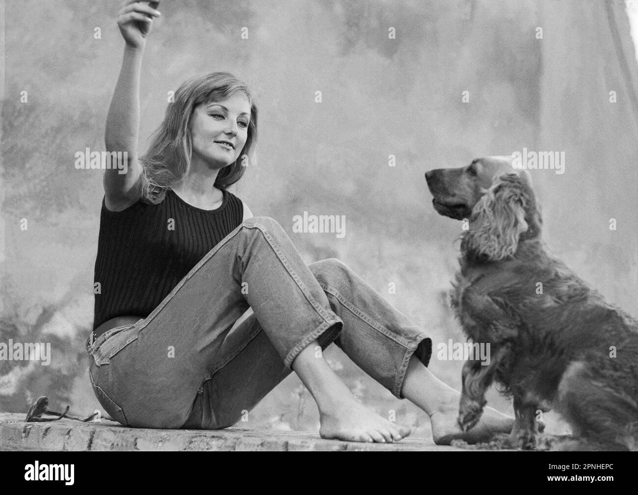 Pia Genberg Swedish model and actress who together with her twin sister ...