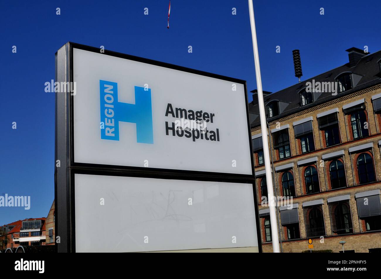 Copenhagen /Denmark/19 April 2023/ Danish national health system Amager ...