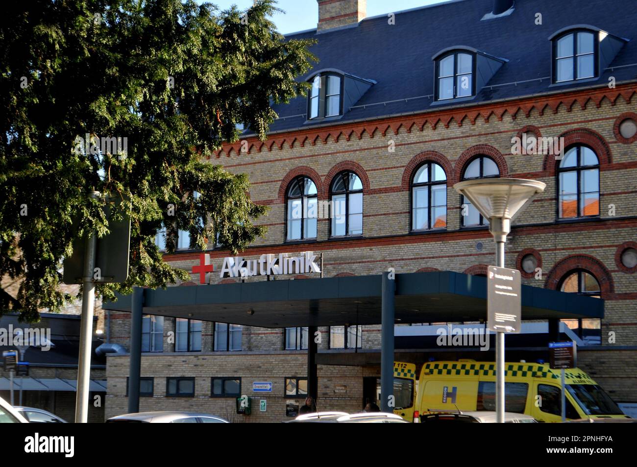 Copenhagen /Denmark/19 April 2023/ Danish national health system Amager ...