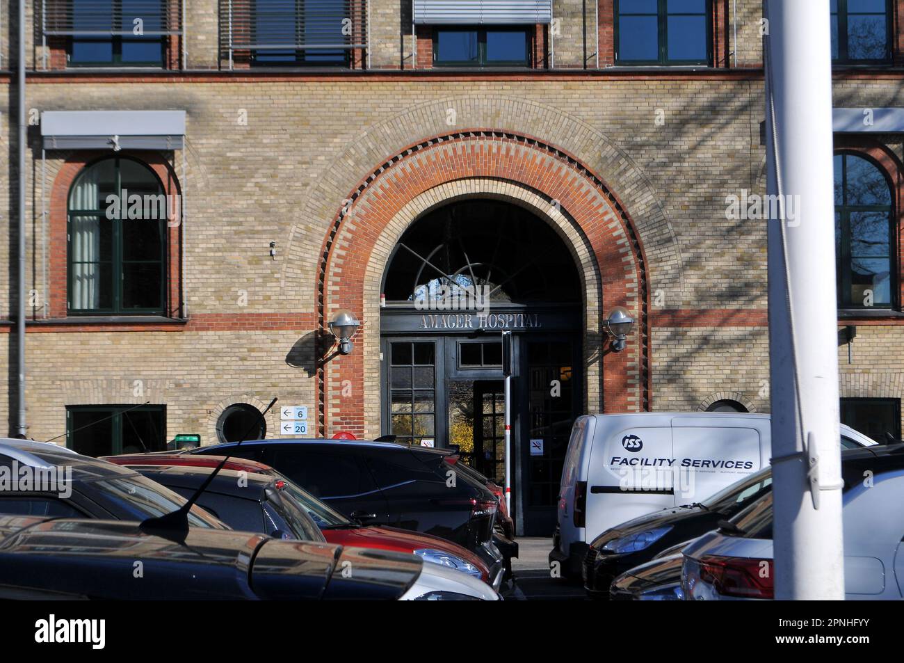 Copenhagen /Denmark/19 April 2023/ Danish national health system Amager ...