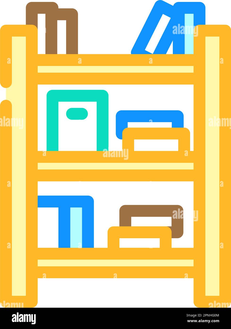kid bookshelf bedroom color icon vector illustration Stock Vector Image ... kid bookshelf bedroom color icon vector illustration Stock Vector Image ...