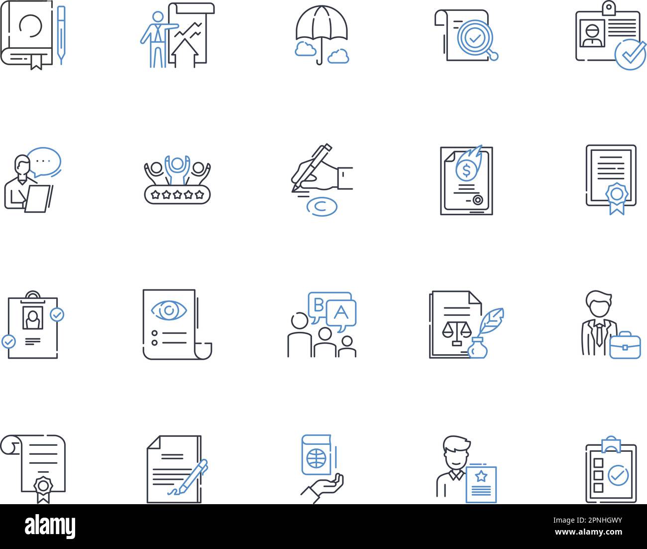 Immunities line icons collection. Protection, Resistance, Shield ...