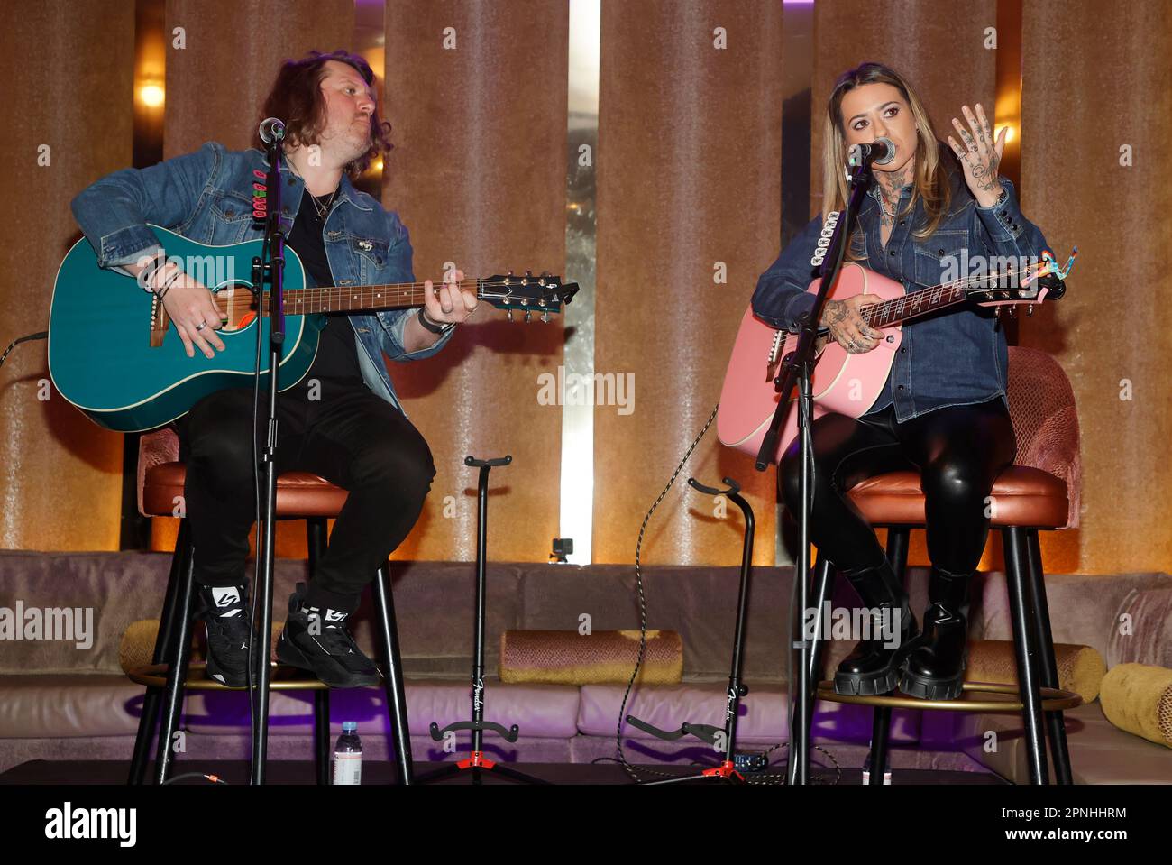 Los Angeles, Ca. 18th Apr, 2023. Clint Wells, Morgan Wade at Kyle ...