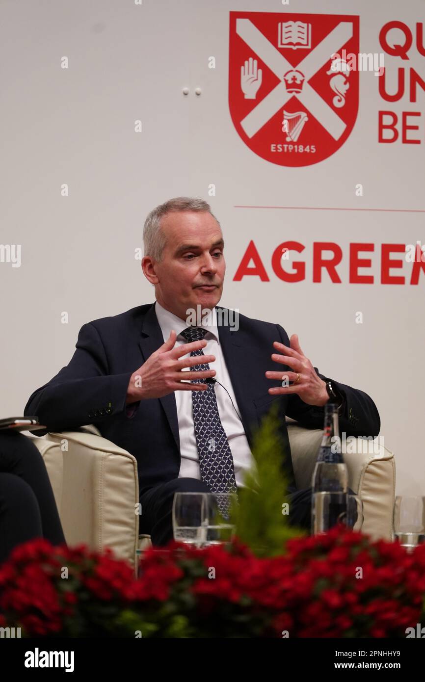 CEO, Translink, Chris Conway, on stage during the international ...