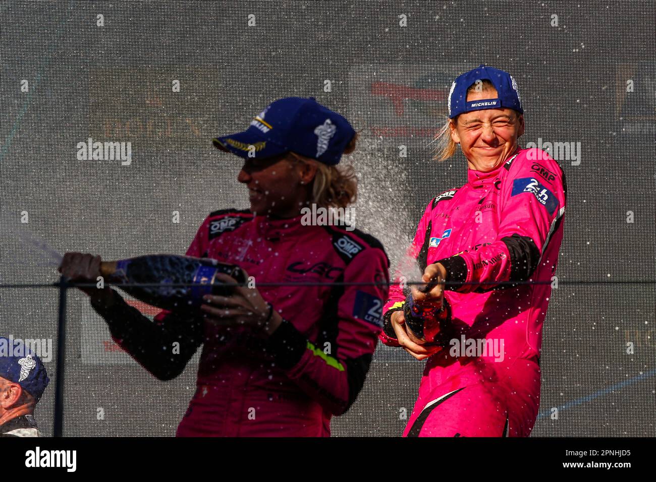Porsche 911 RSR, Iron Dames (#85), Sarah Bovy (B Stock Photo - Alamy