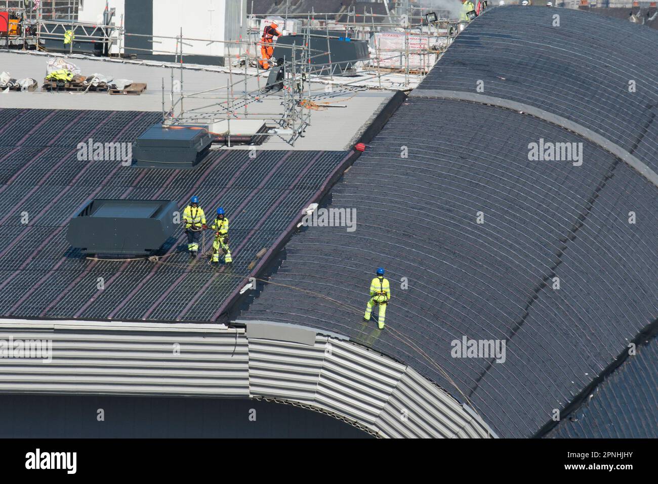 The recently opened rubbish incinerator in Aberdeen Scotland Stock ...