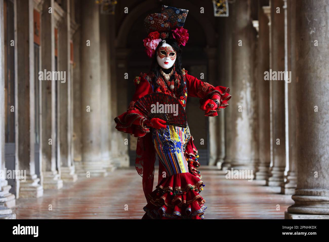 Flamenco, Tänzerin, Karneval Venedig, Venedig Karneval, Beauty, Tanz ...