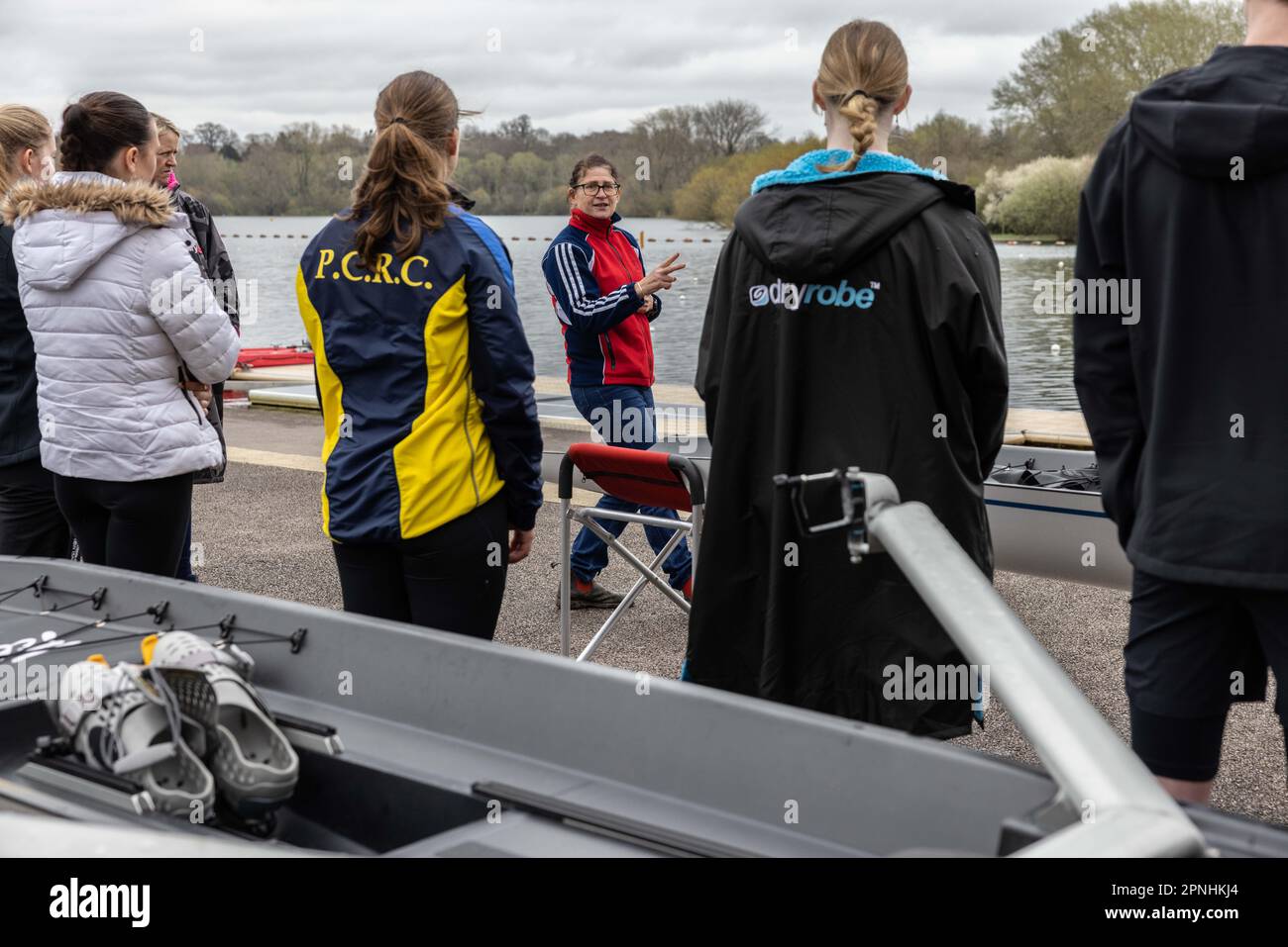 Guin batten chair of coastal rowing for great britain hi-res stock ...