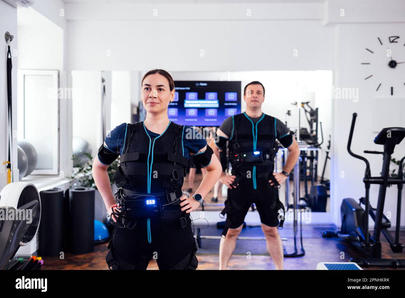 Ems workout gym hi-res stock photography and images - Alamy