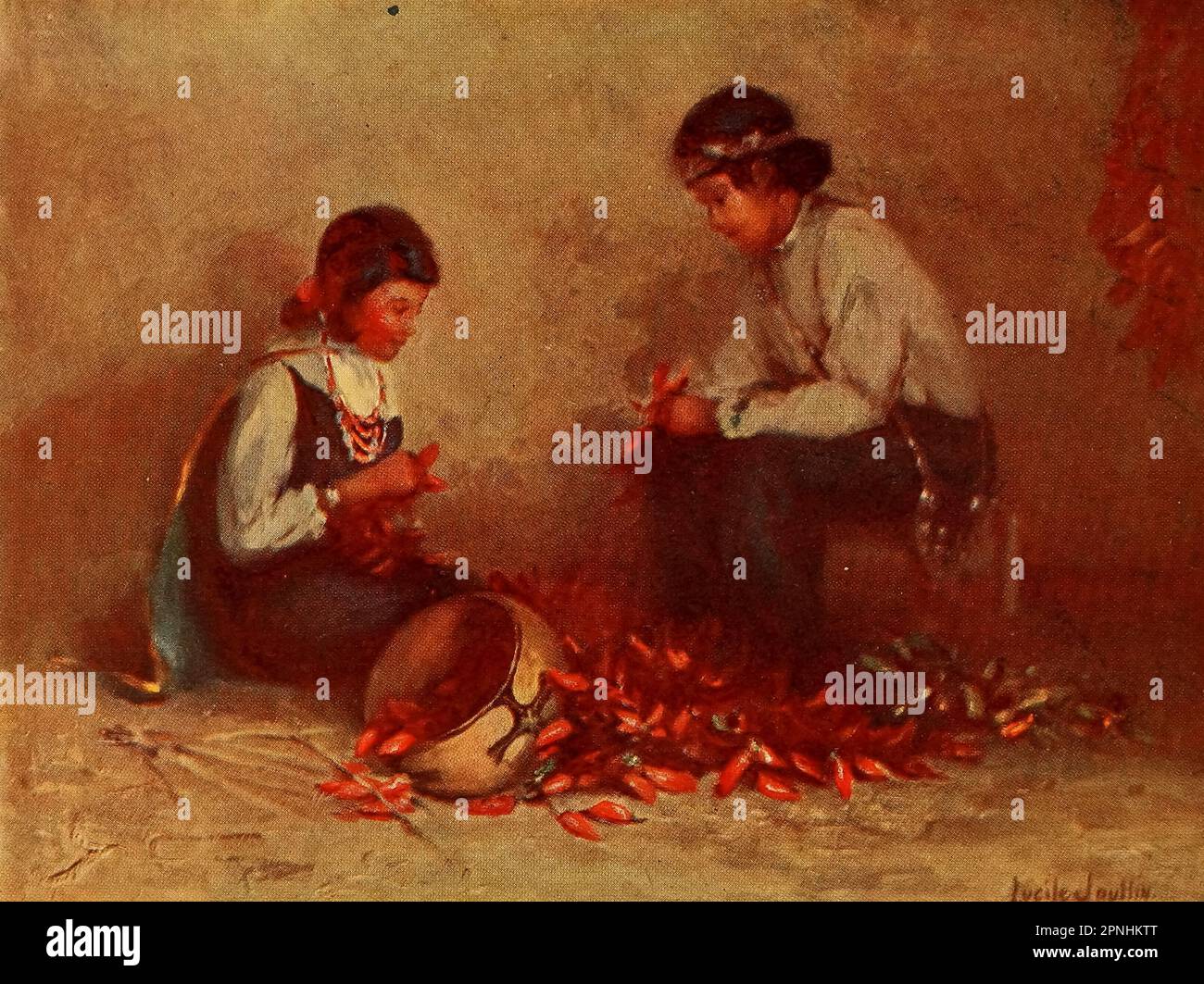 The Pepper Stringers (In full color) from the book ' New Mexico, the ...