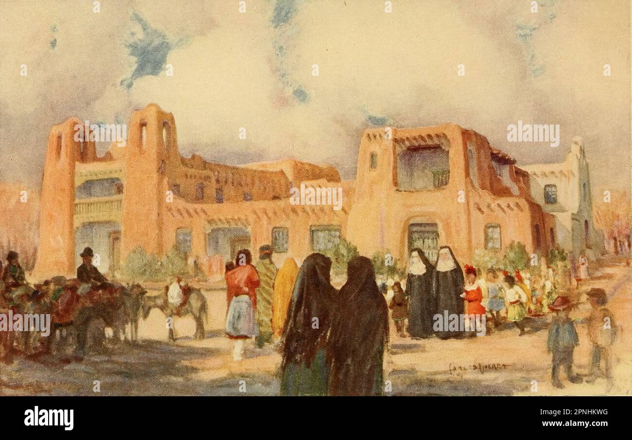 The Cathedral of the Desert, Museum and Auditorium, Santa Fe (In full ...