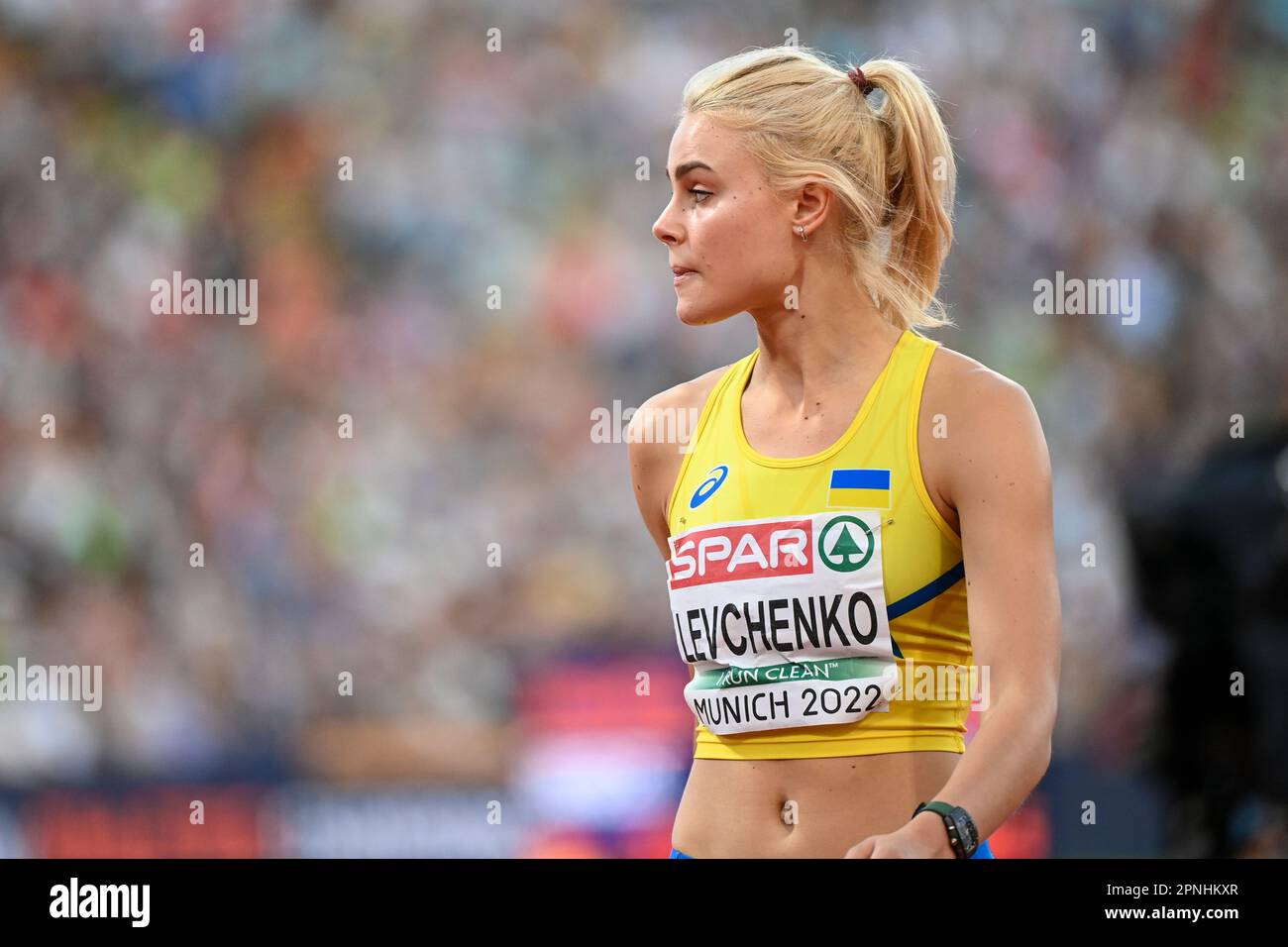 Yuliya Levchenko (Ukraine). High Jump women. European Championships ...
