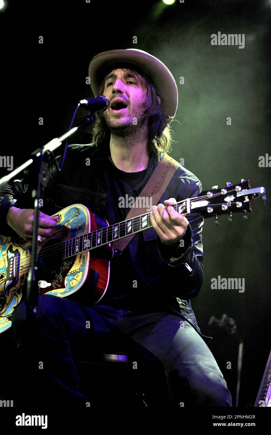 Milan Italy 2010-12-09 : The band Fistful of Mercy, guitarist Joseph ...