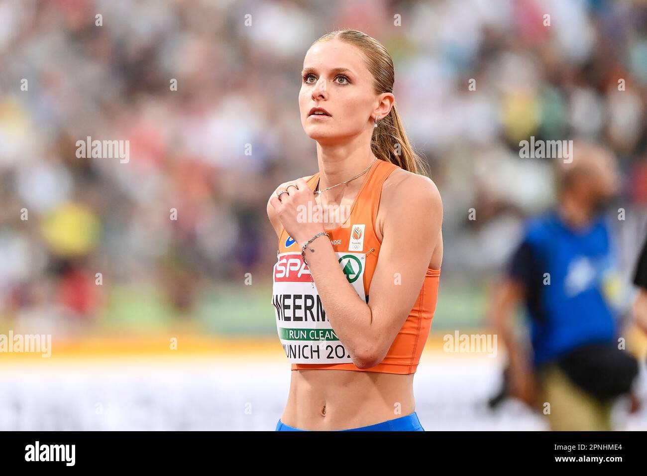Britt Weerman (Netherlands). High Jump women. European Championships ...