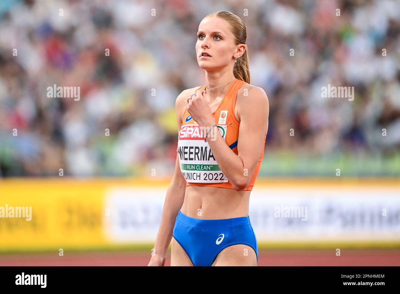 Britt Weerman (Netherlands). High Jump women. European Championships ...