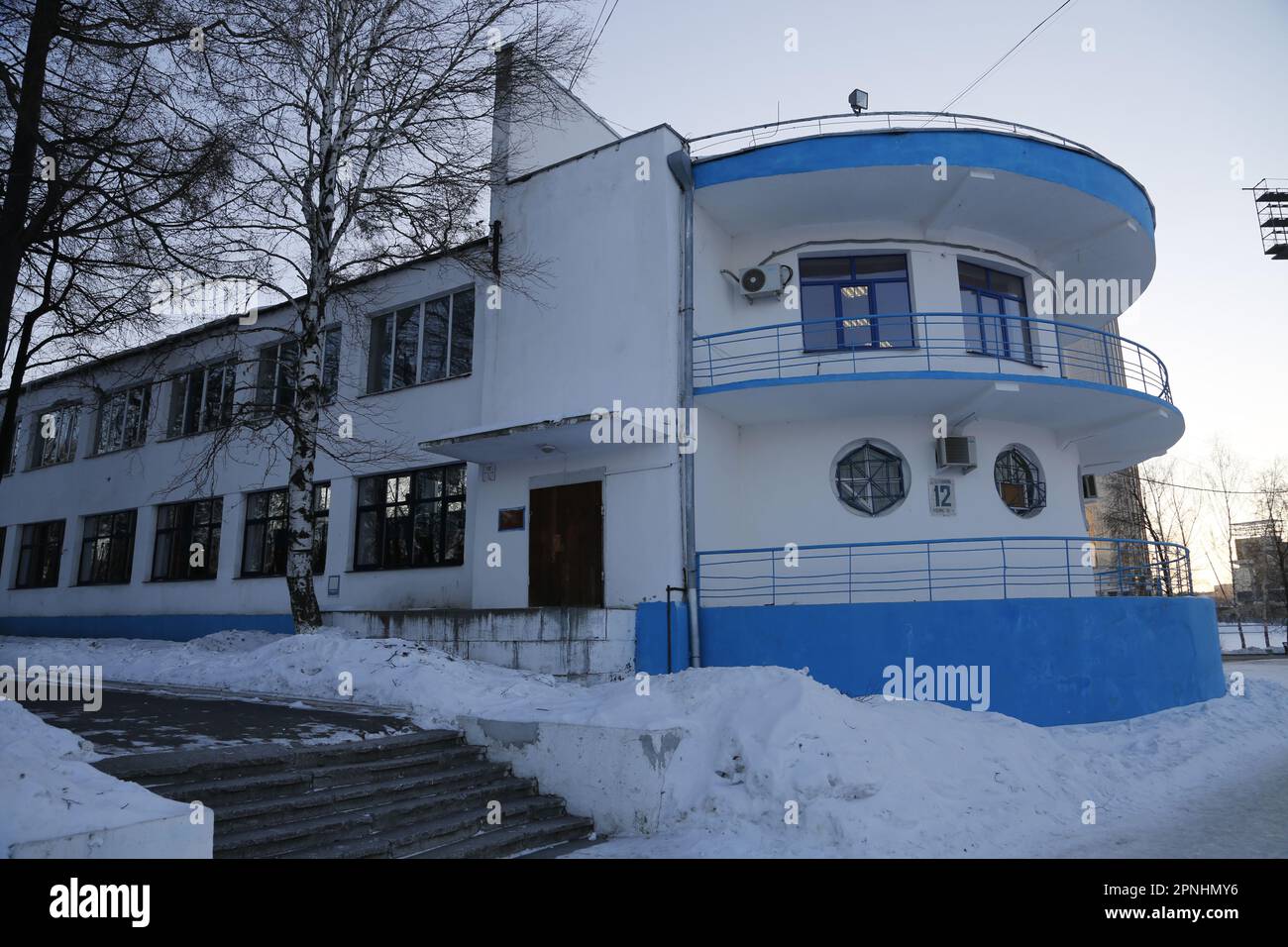 Dinamo Sports Complex, an example of Soviet Constructivist architecture ...