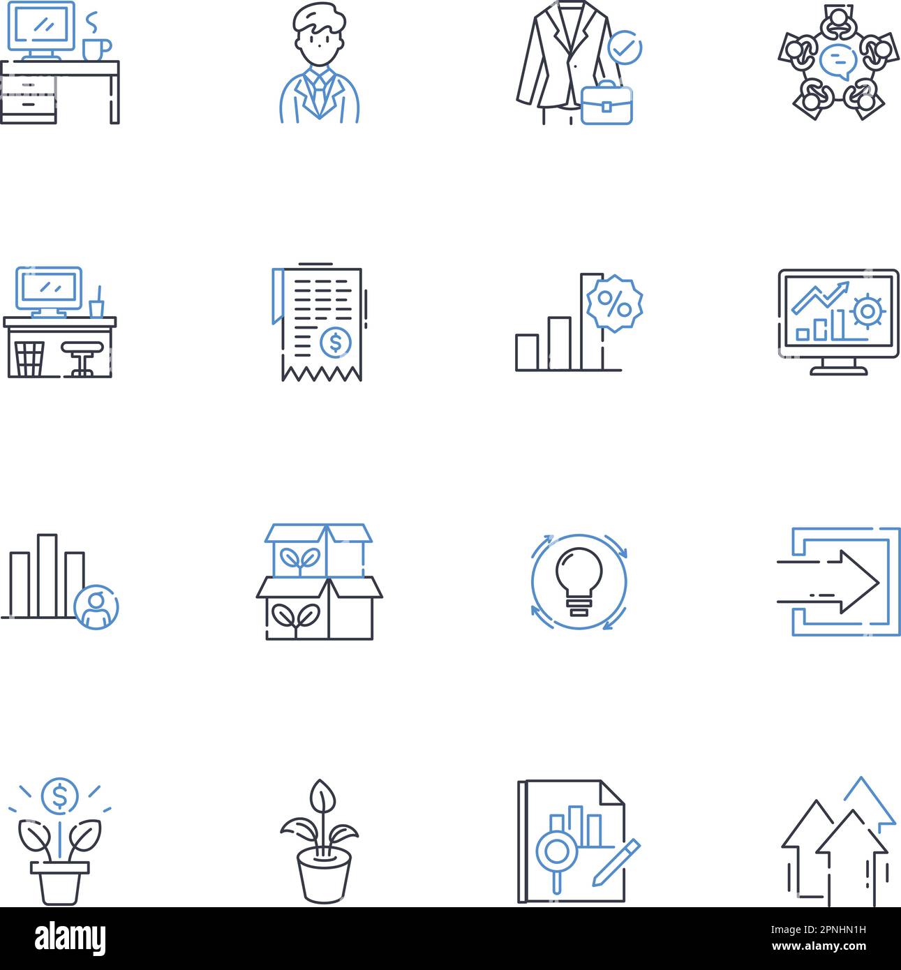 Insight Line Icons Collection Revelation Perception Understanding Intuition Awareness