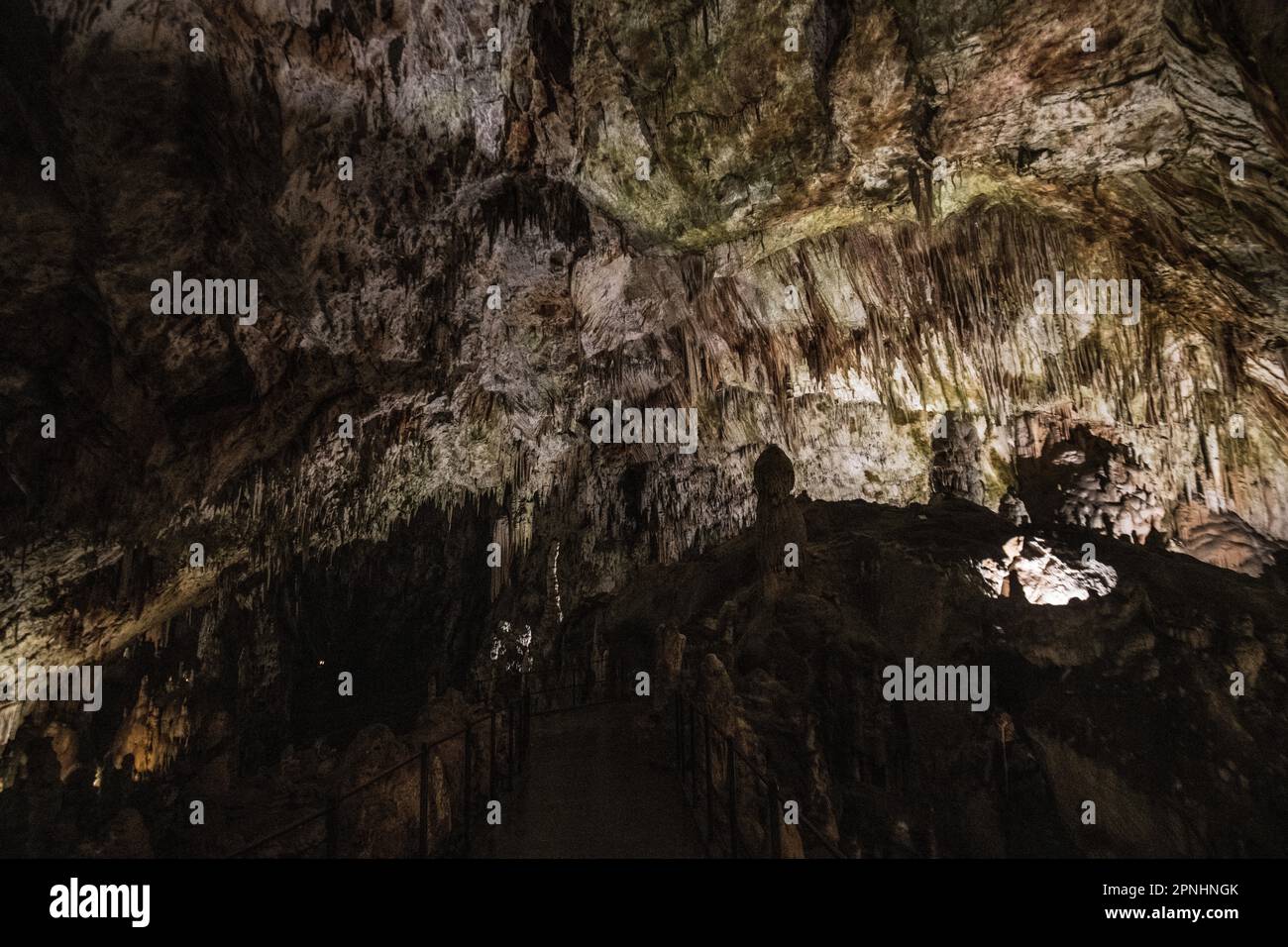 Postojna Cave (Postojnska Jama) interior. Slovenia Stock Photo - Alamy