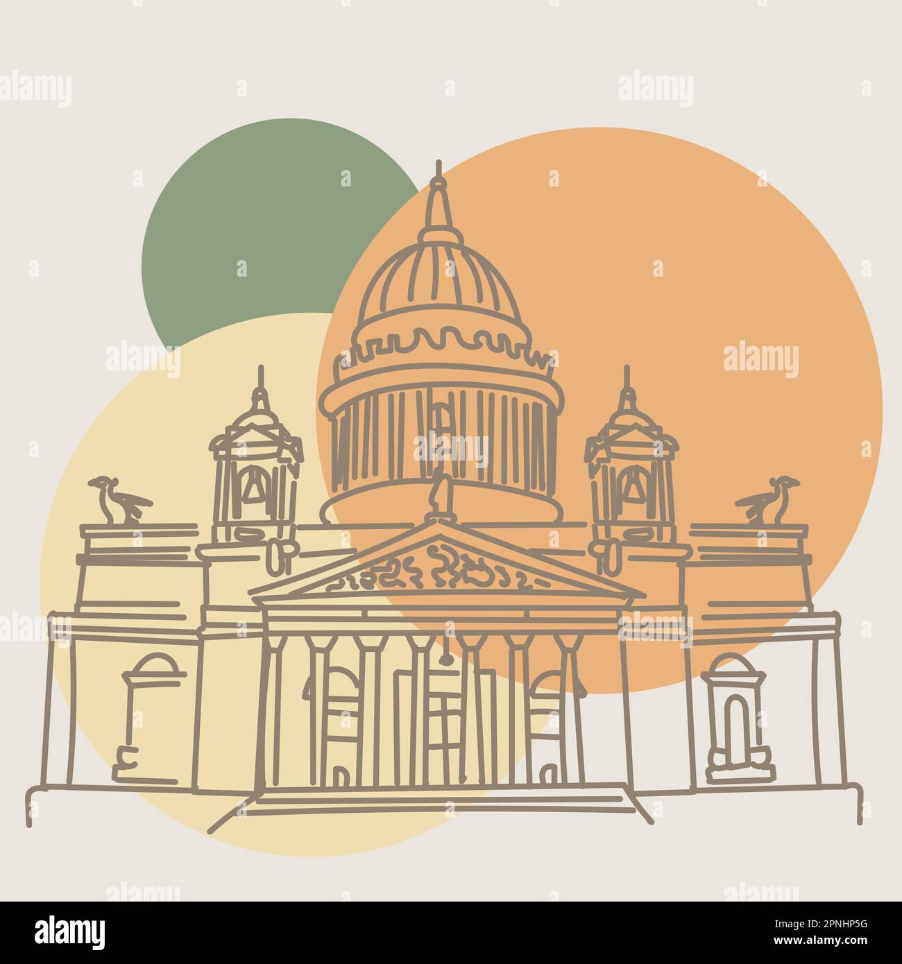 View ancient architecture lines Stock Vector Images - Alamy