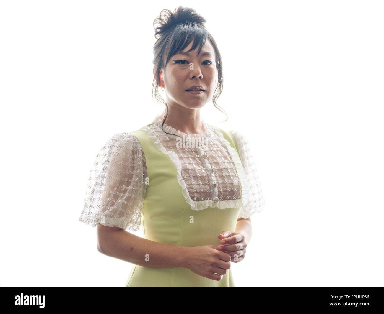 Ali Ahn poses for a portrait to promote "The Diplomat" on Friday, April ...